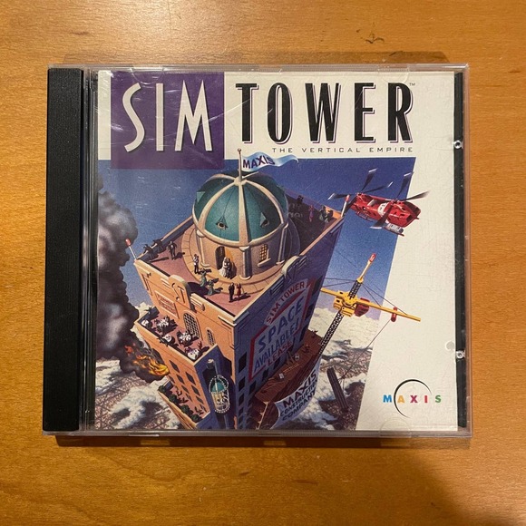 Maxis | Video Games & Consoles | Sim Tower The Vertical Empire Pc Cd ...